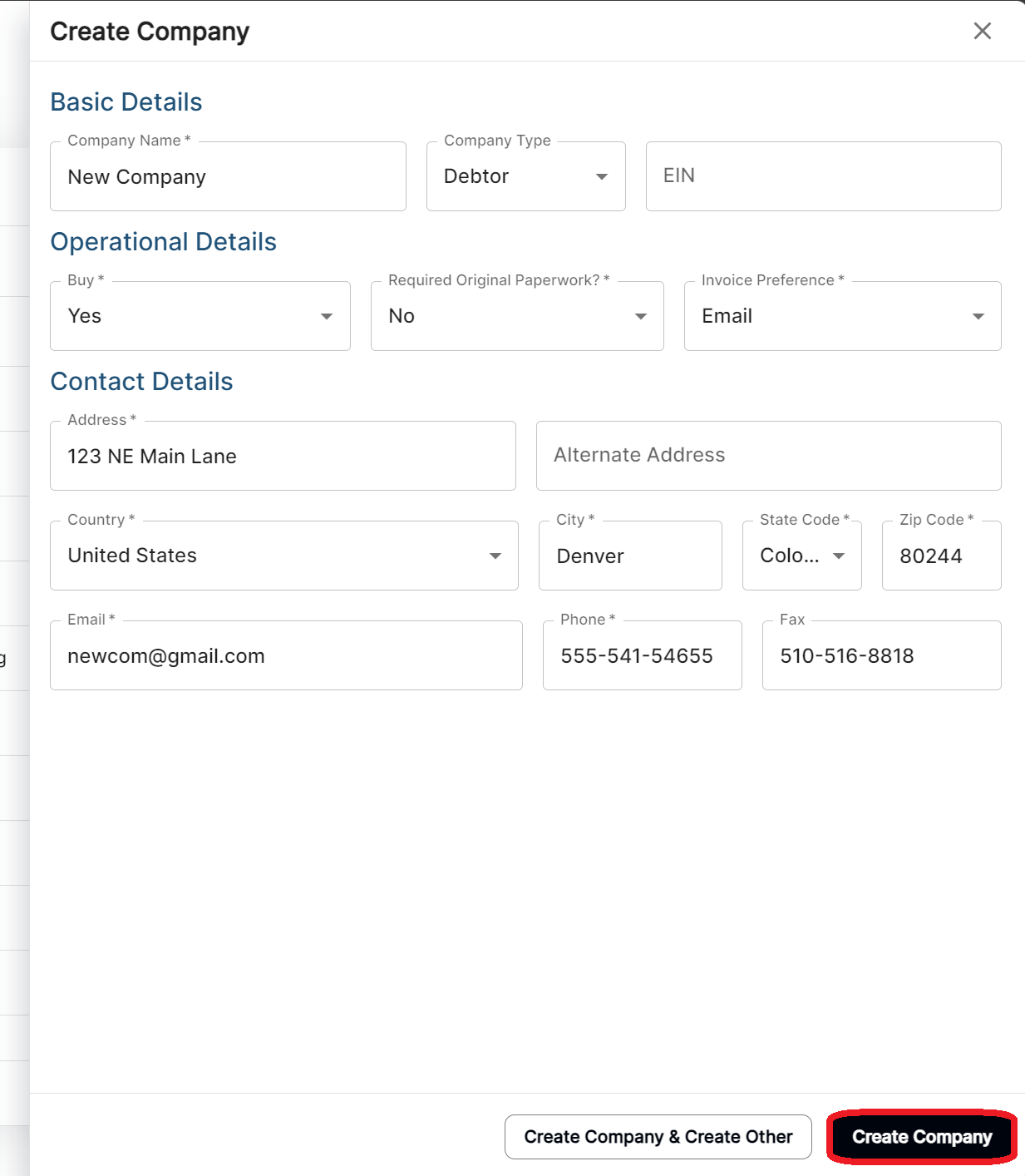 How to Create a Debtor – FactorCloud