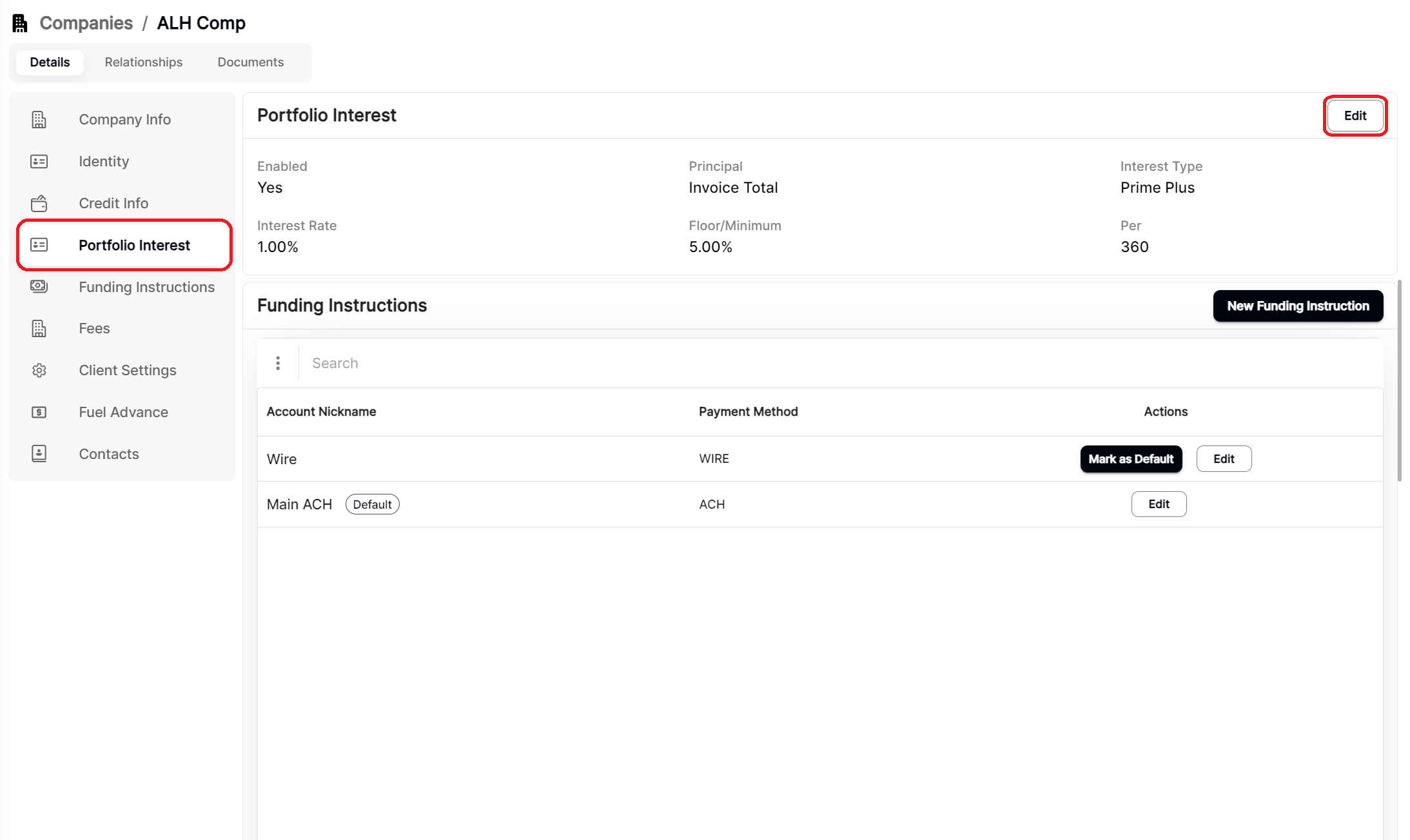 How To Manage Client Interest – FactorCloud