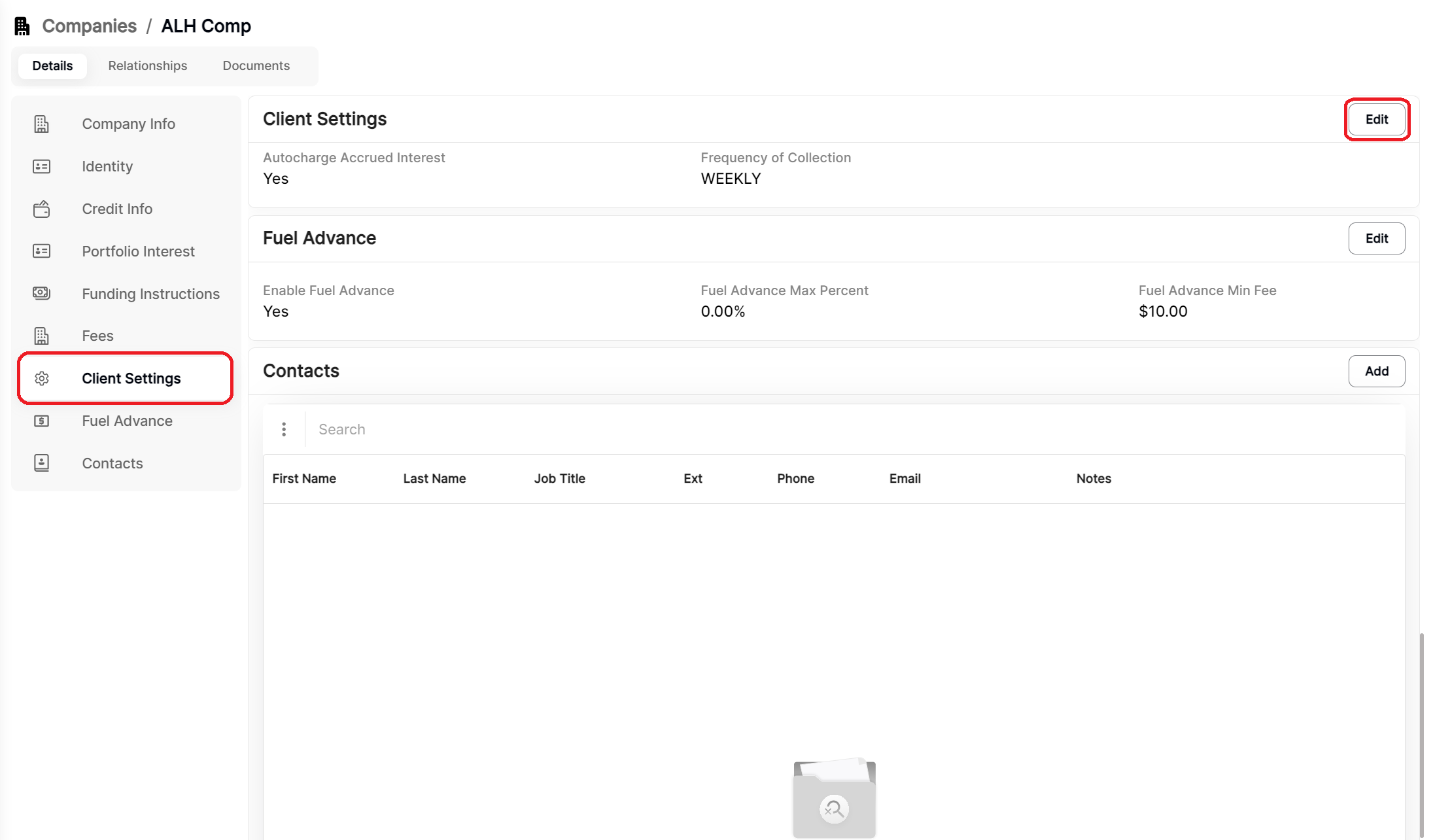 How To Manage Client Interest – FactorCloud