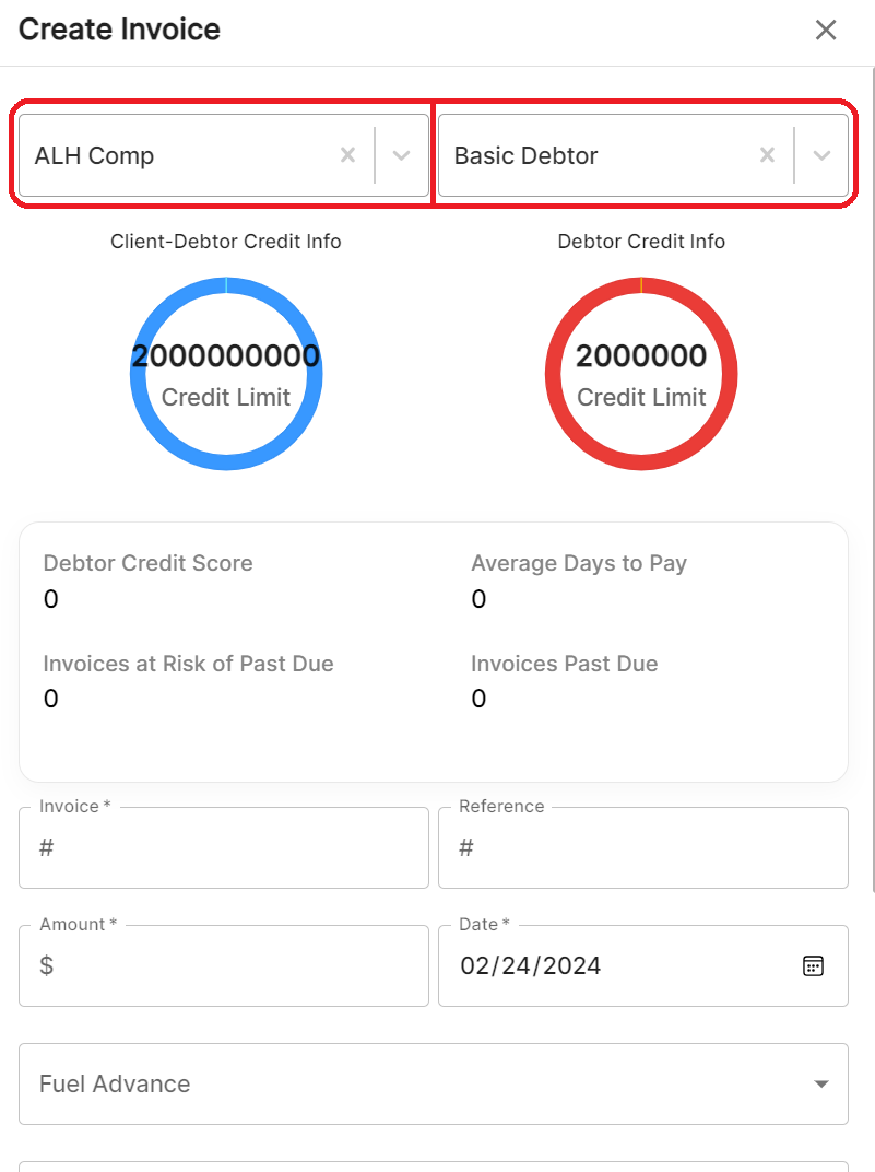 How To Manually Create Invoices – FactorCloud