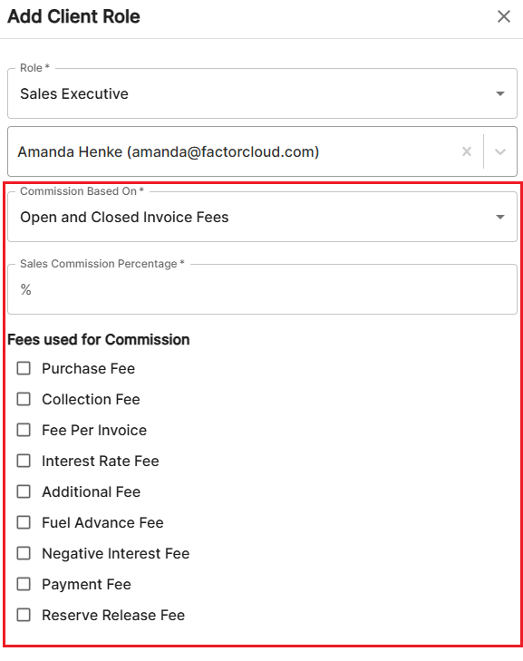 How to Assign Sales Executives and Manage Commissions – FactorCloud