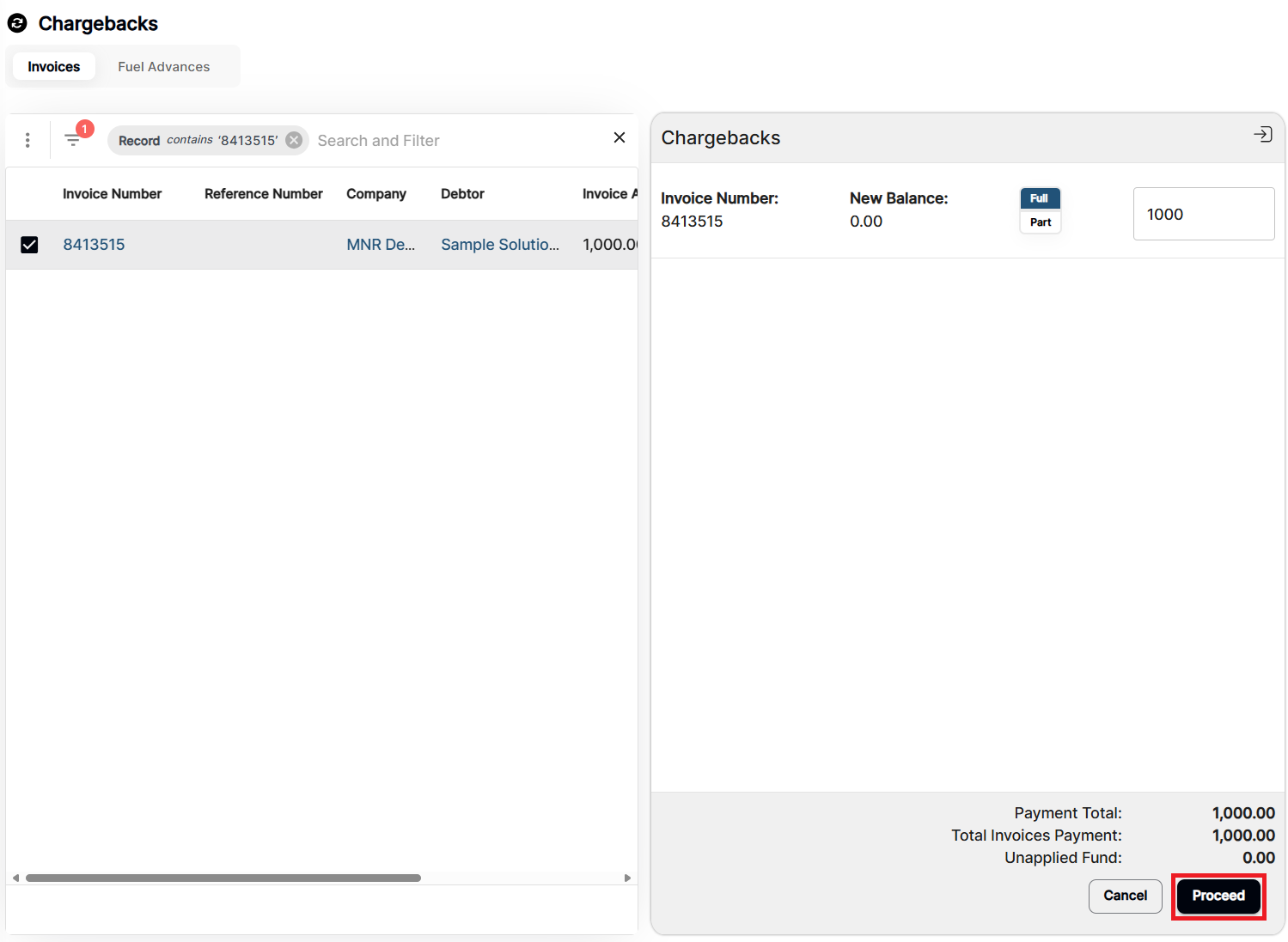 Chargeback and Refund Fees – FactorCloud